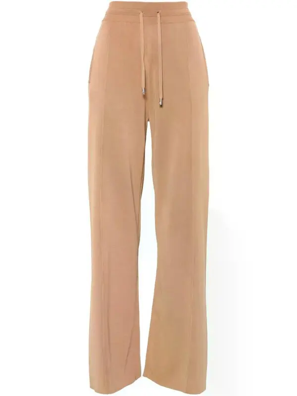 Pinko Love Birds-motif Track Pants - Neutrals
