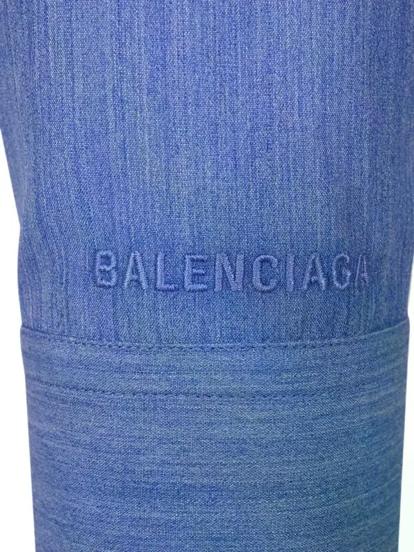 Balenciaga Cropped Long Sleeve Shirt