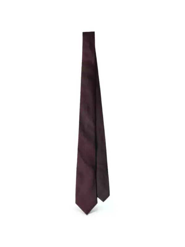 Prada Silk Tie - Red