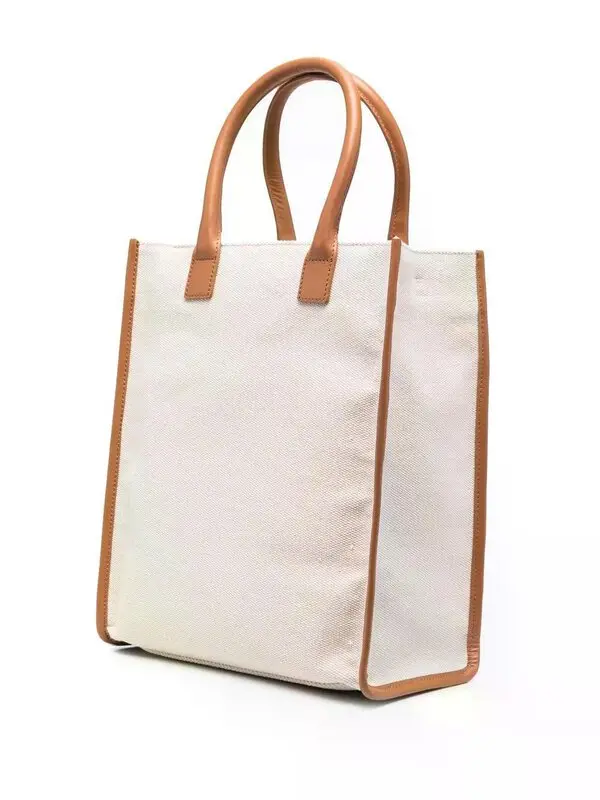 Woolrich Contrast-trim Canvas Tote Bag