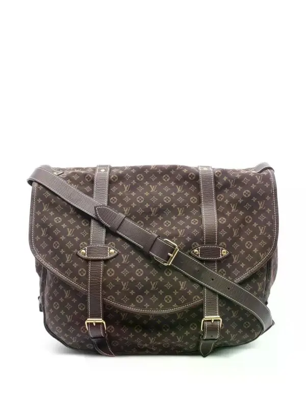 LOUIS VUITTON 2006 Xl Monogram Mini Lin Ebene Shoulder Bag - Brown