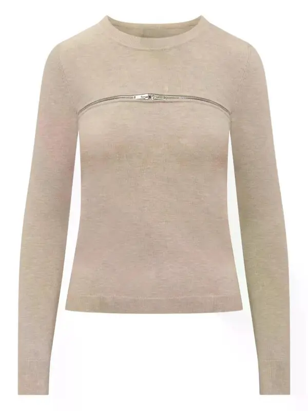 Isabel Marant Étoile Gio Zip Sweater - Neutrals