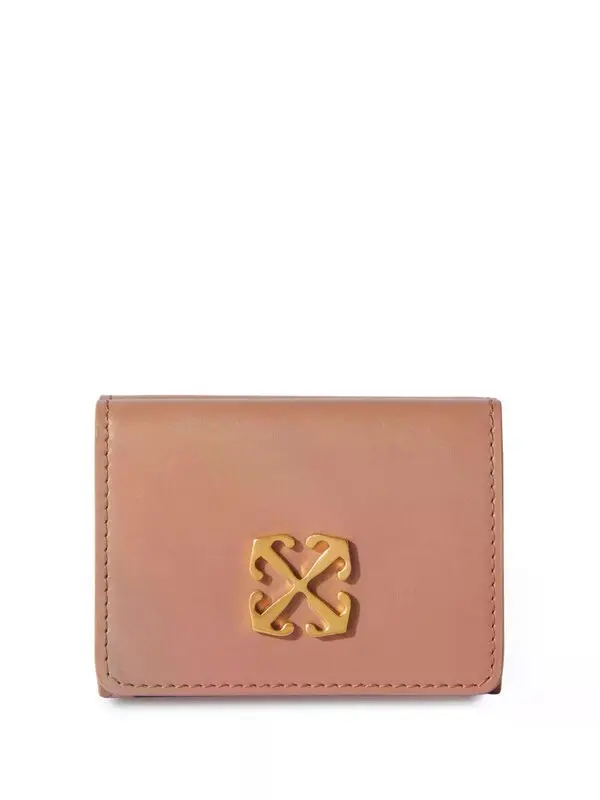Off-White Jitney Leather Wallet - Neutrals