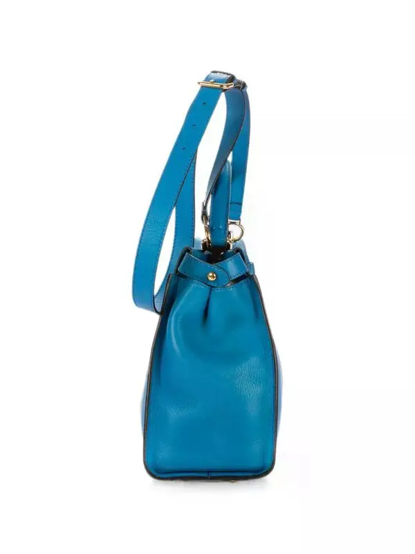 Fendi Medium Peekaboo Tote Bag - Blue