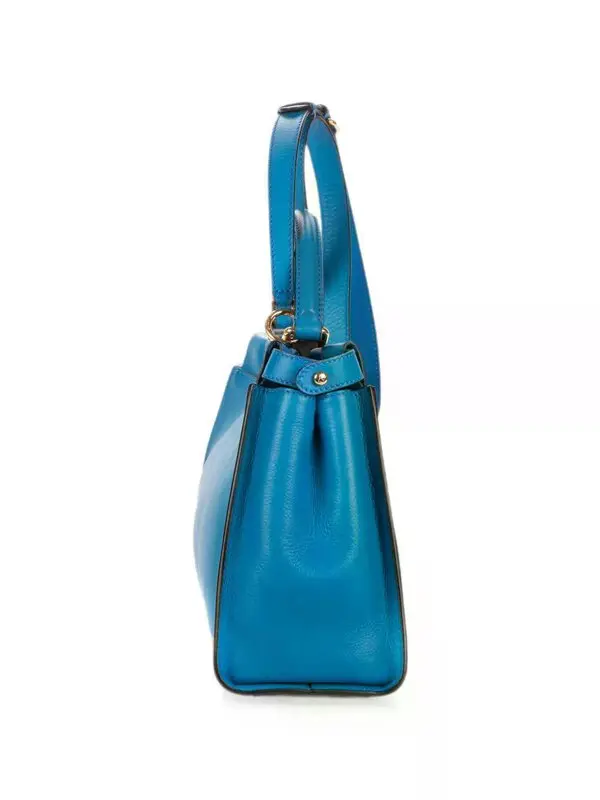 Fendi Medium Peekaboo Tote Bag - Blue