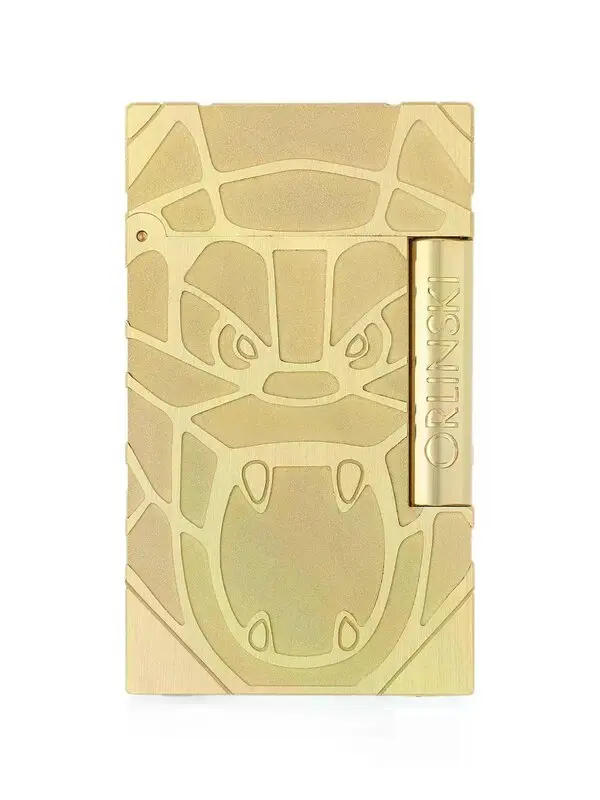 S.t. Dupont X Orlinski Logo-engraved Lighter - Gold