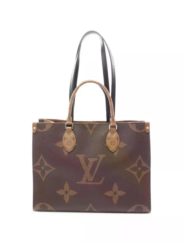 LOUIS VUITTON Monogram Canvas Onthego Mm Handbag