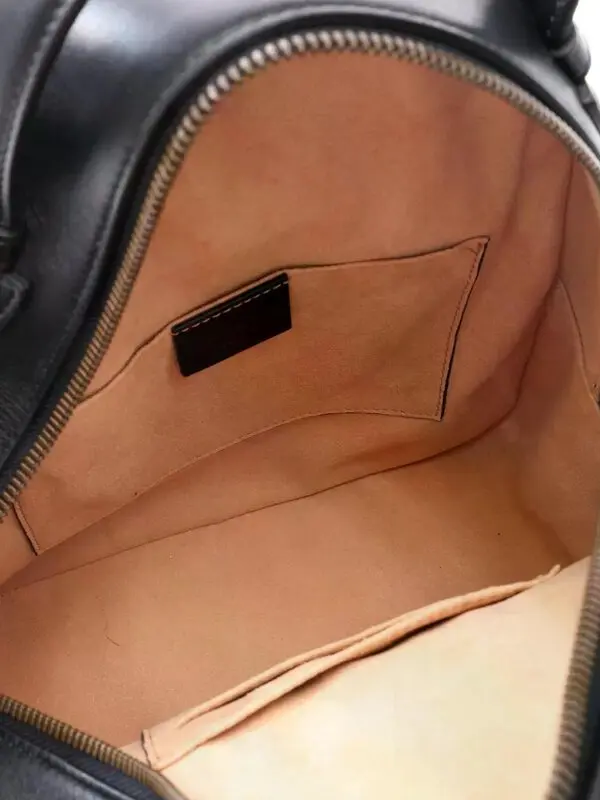 Gucci Gg Marmont Chevron-pattern Leather Backpack