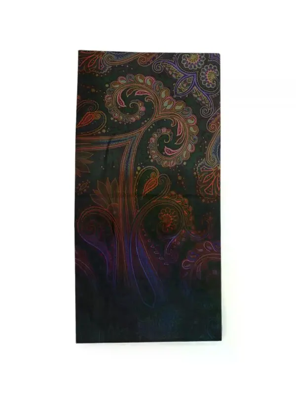 Etro Paisley-print Shawl - Green