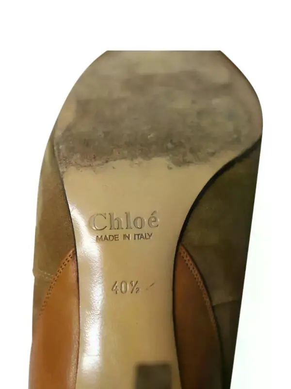 Chloé Gibbon Lace-up Ankle Boots