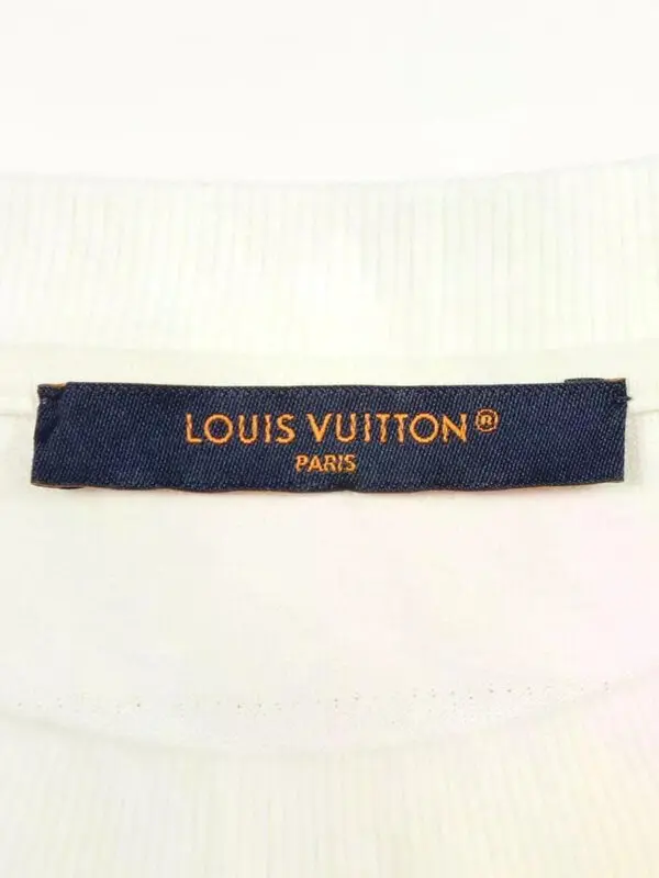 LOUIS VUITTON 2010s Staples Edition Crew-neck T-shirt