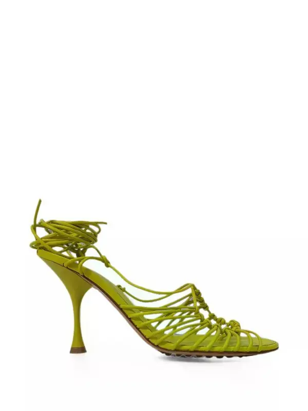 Bottega Veneta Lagoon Dot Sandals - Yellow