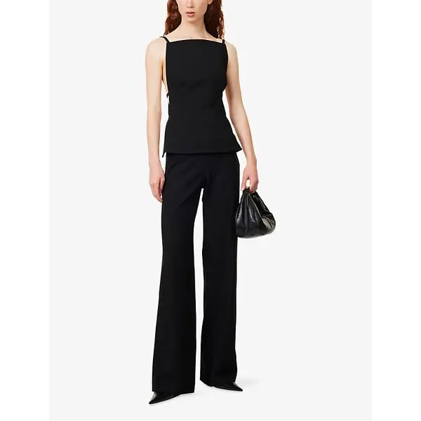 Bec & Bridge Mor Backless Wool-blend Top