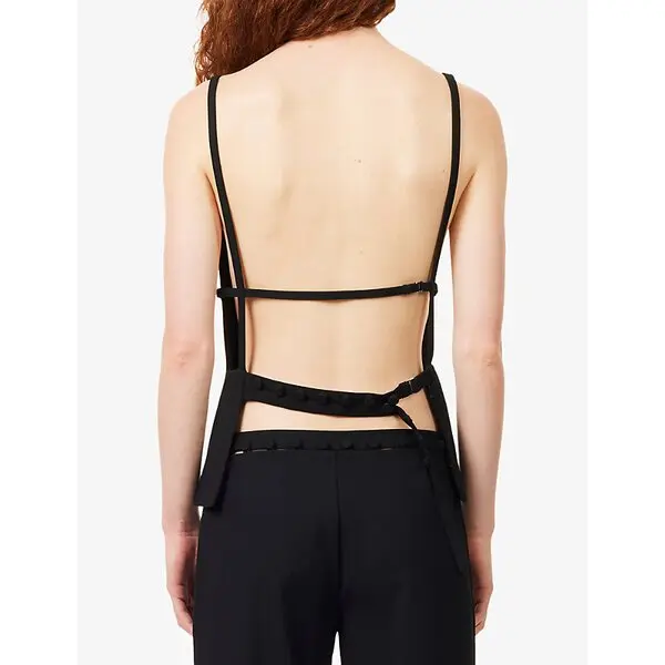 Bec & Bridge Mor Backless Wool-blend Top