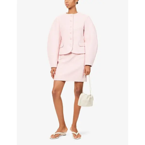 ROTATE BY BIRGER CHRISTENSEN Ro Boucle Mini Skirt