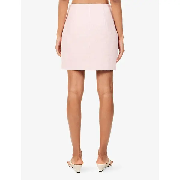 ROTATE BY BIRGER CHRISTENSEN Ro Boucle Mini Skirt