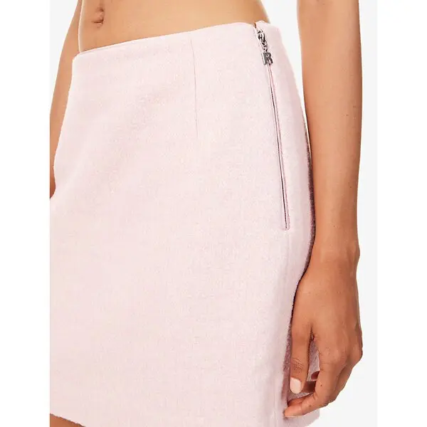 ROTATE BY BIRGER CHRISTENSEN Ro Boucle Mini Skirt