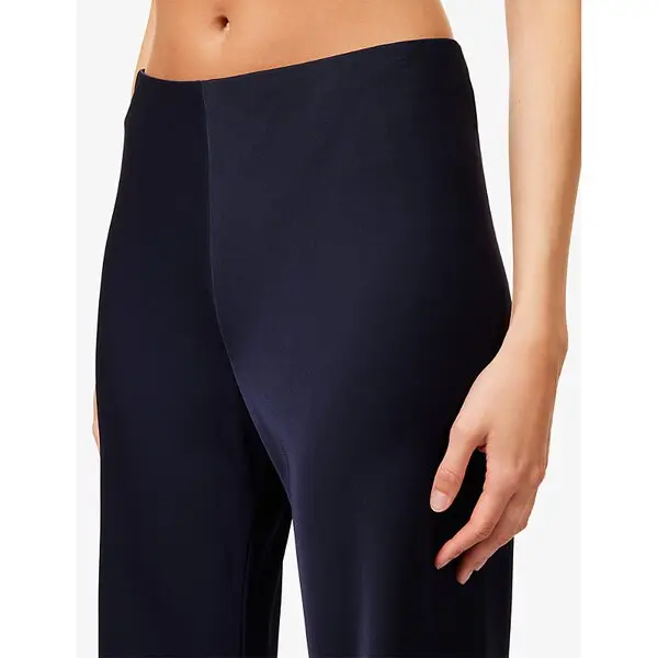 Veronica Beard Braddock Wide-leg Satin Trousers