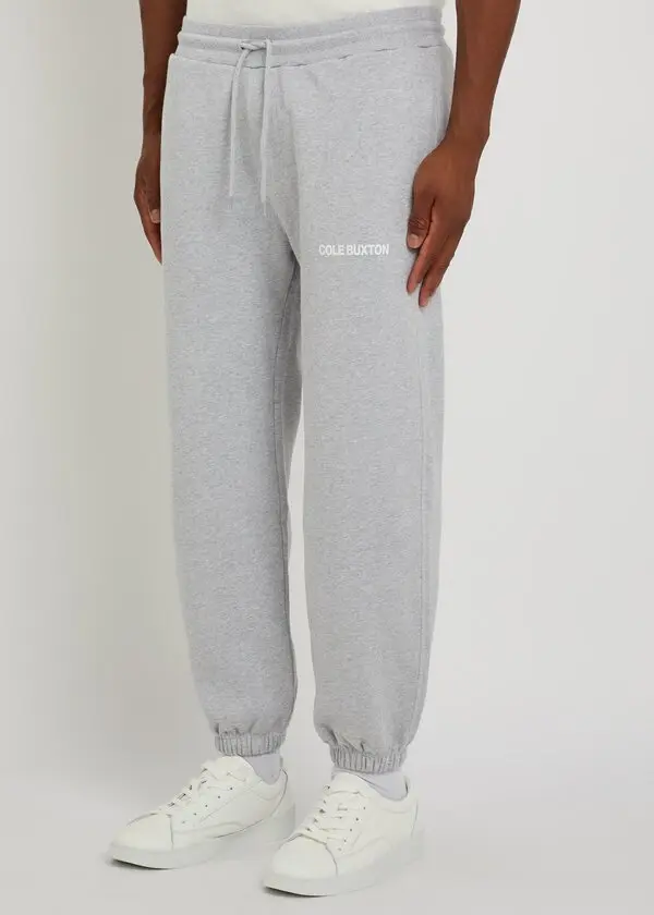 COLE BUXTON Sportswear Logo-print Cotton Sweatpants