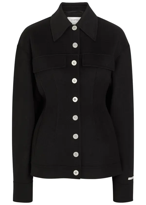 Sportmax Fitted Wool Jacket