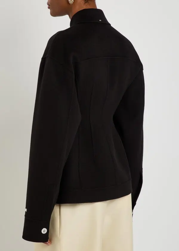 Sportmax Fitted Wool Jacket