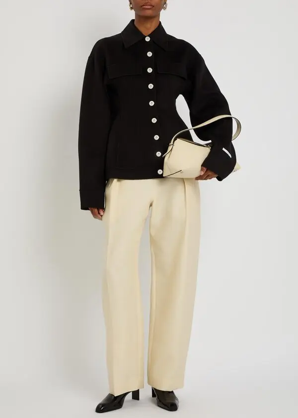 Sportmax Fitted Wool Jacket