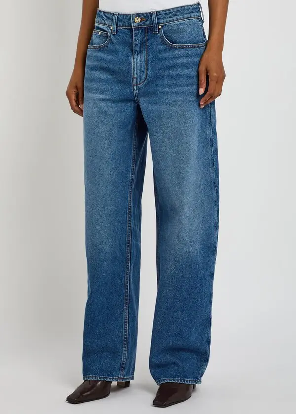 Ossou Rider Straight-leg Denim Jeans