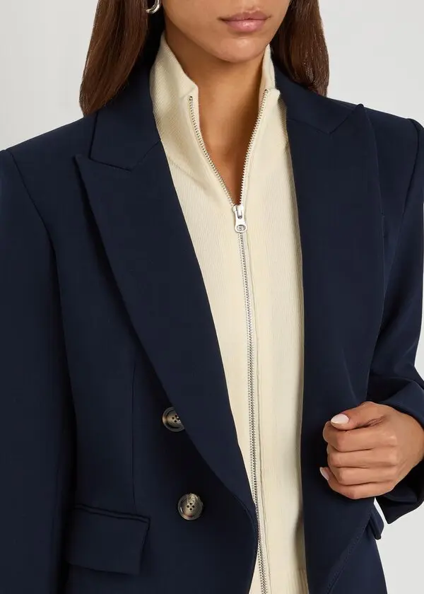 Veronica Beard Uptown Dickey Wool And Cashmere-blend Jacket Insert