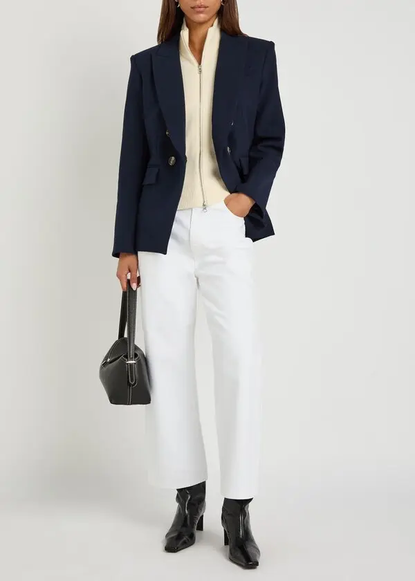 Veronica Beard Uptown Dickey Wool And Cashmere-blend Jacket Insert