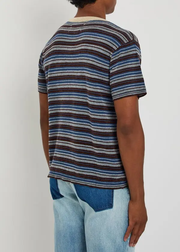 MAISON MARGIELA Striped Knit T-shirt