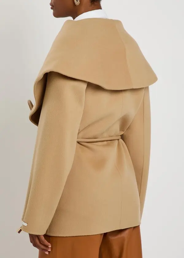 Sportmax Belted Wool Coat