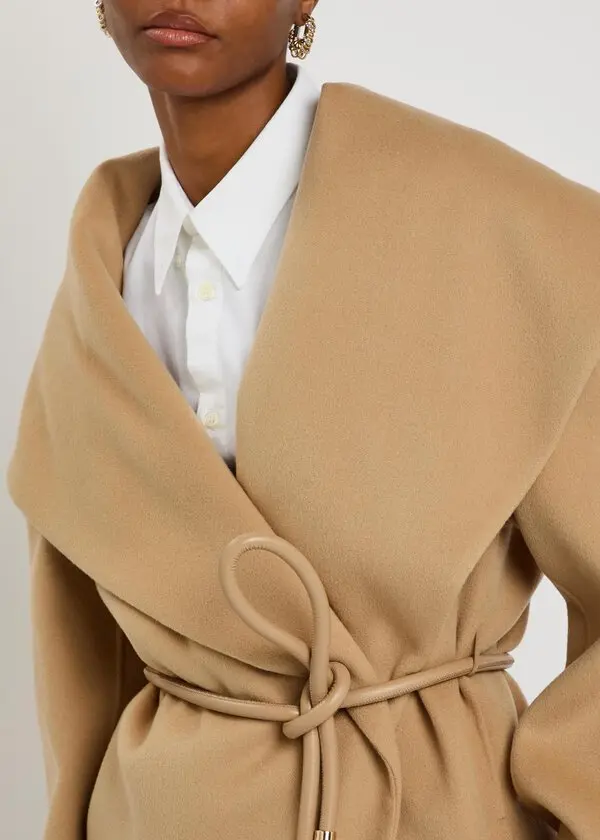 Sportmax Belted Wool Coat