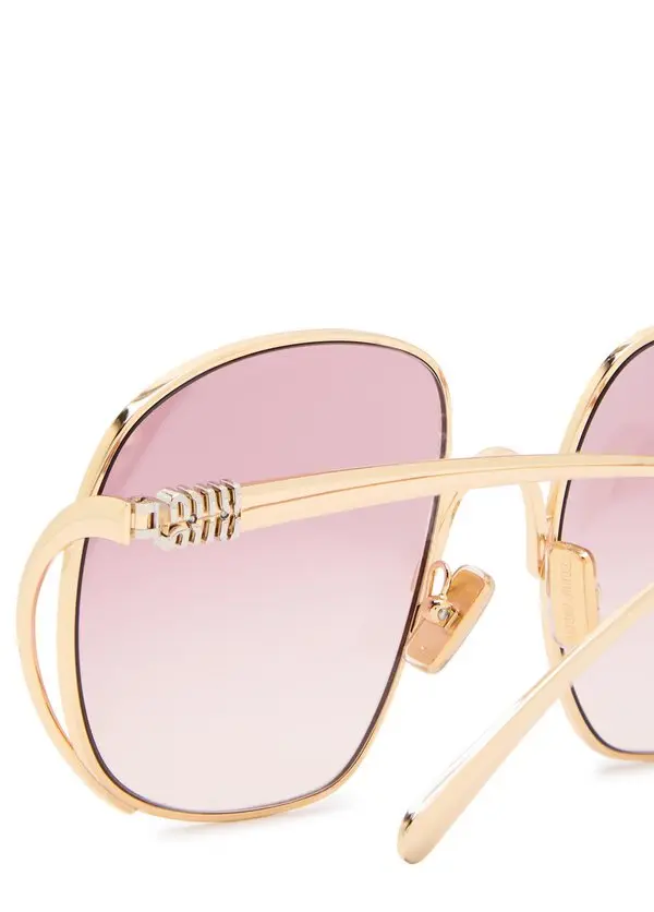 Miu Miu Oversized Square-frame Sunglasses