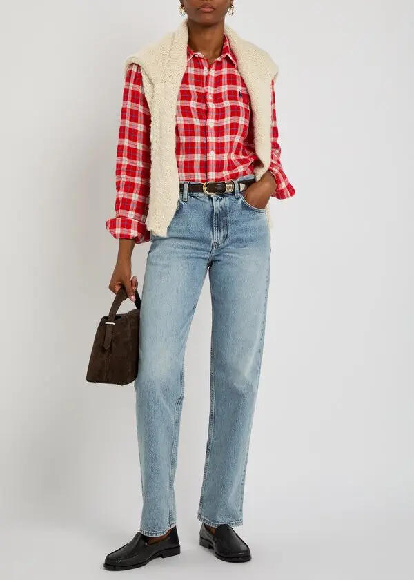 Polo Ralph Lauren Checked Linen Shirt