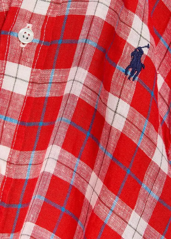 Polo Ralph Lauren Checked Linen Shirt