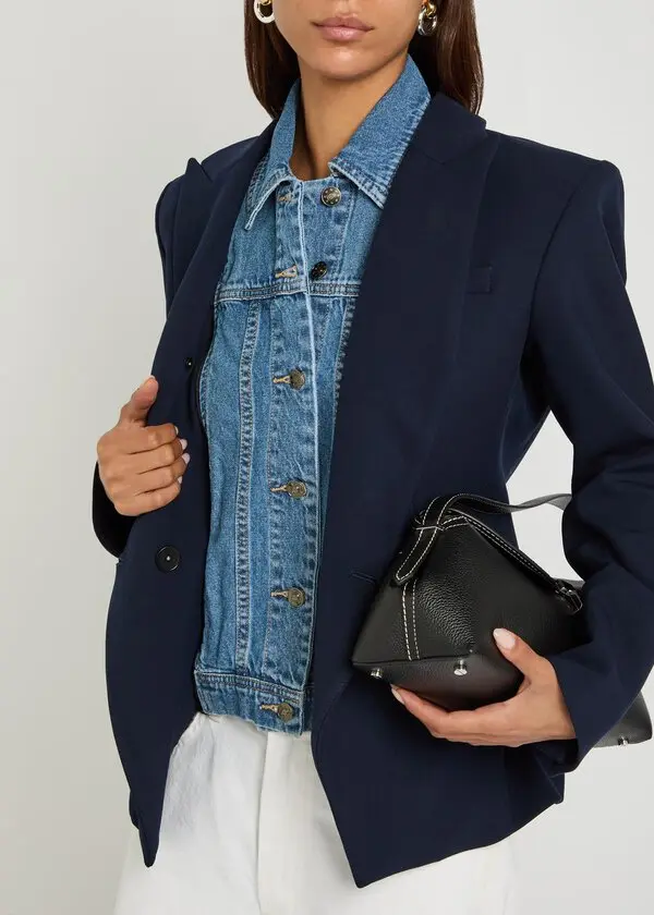 Veronica Beard Slate Dickey Denim Jacket Insert