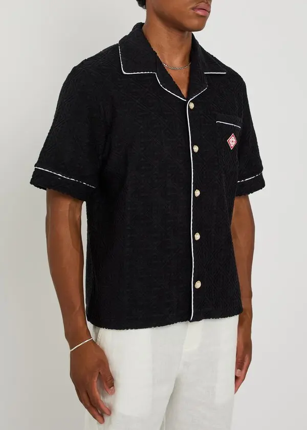 Casablanca Logo-monogrammed Terry Shirt