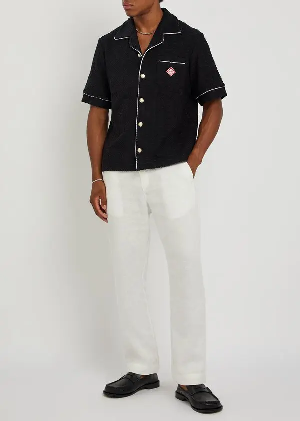 Casablanca Logo-monogrammed Terry Shirt