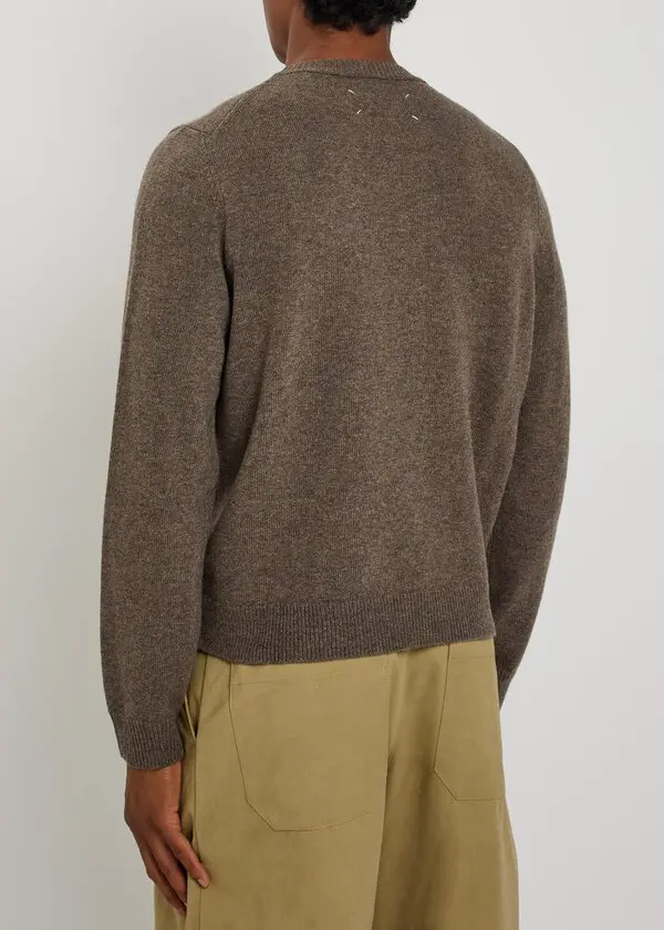 MAISON MARGIELA Layered Wool Jumper