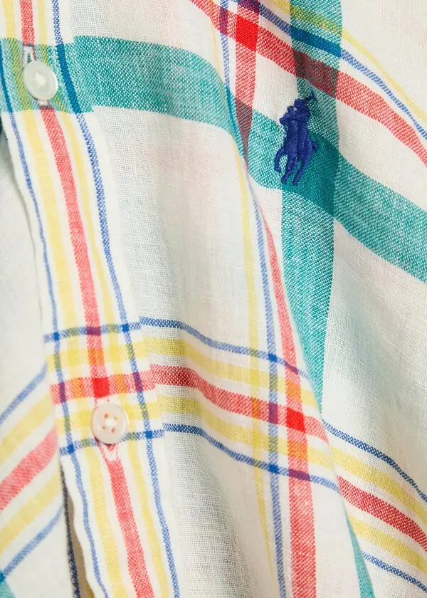 Polo Ralph Lauren Checked Linen Shirt