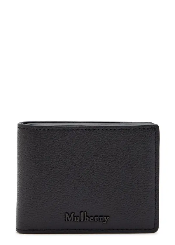 Mulberry Heritage Grained Leather Wallet - Black