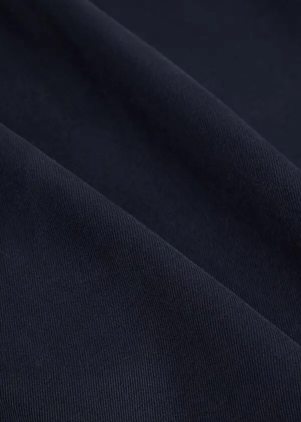 Gant Pleated Cotton-twill Chinos