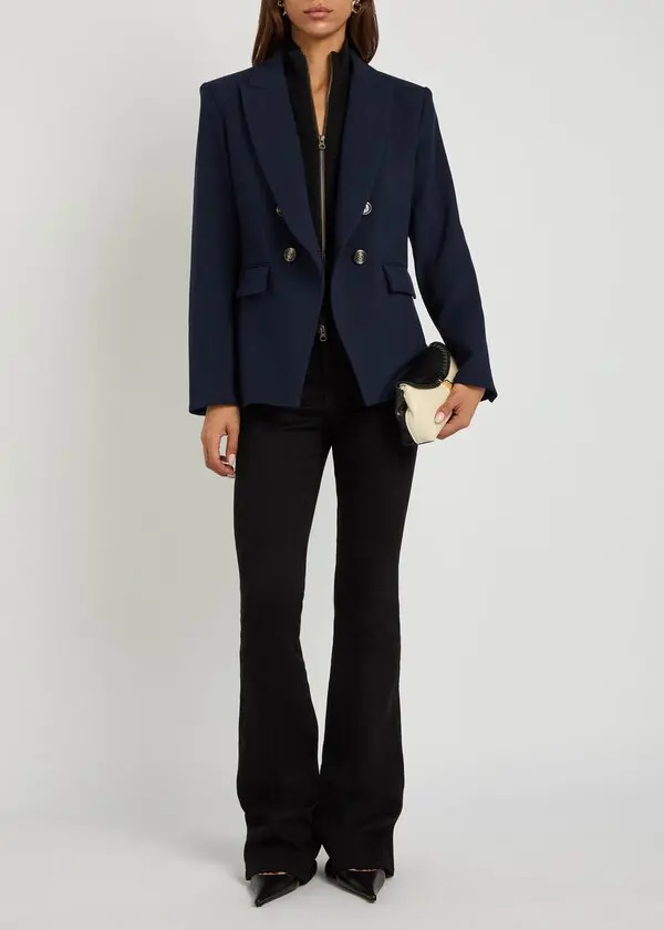 Veronica Beard Uptown Dickey Wool And Cashmere-blend Jacket Insert