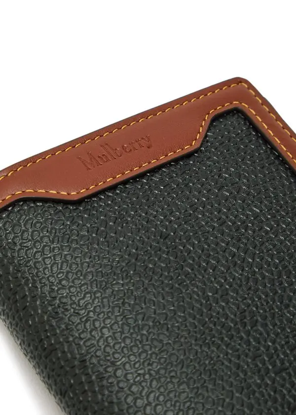 Mulberry Grained Leather Passport Holder