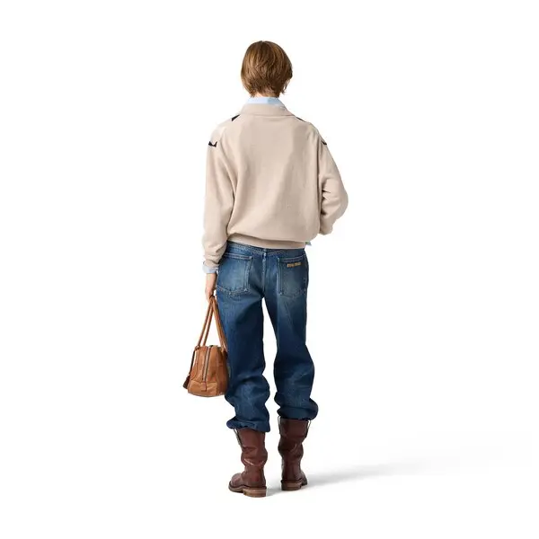 Miu Miu Five-pocket Denim Jeans - Navy