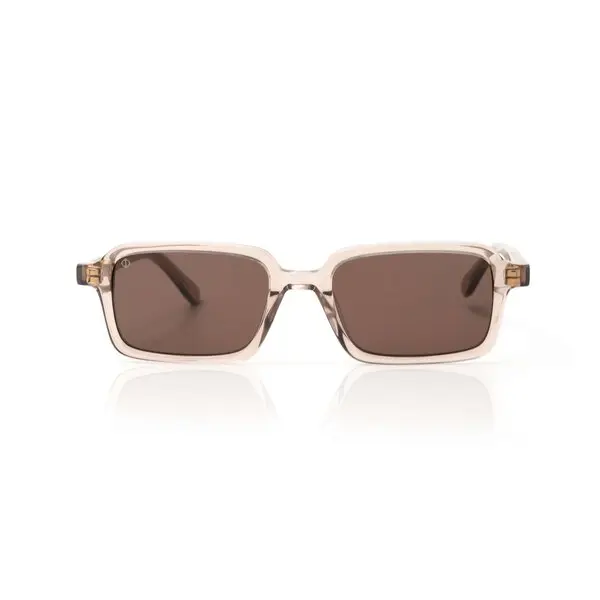 FAOS CONCEPT Neutrals Keros In Crystal Beige With Stone Brown Lenses - Beige/brown