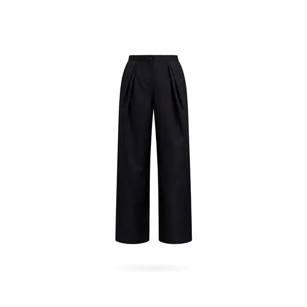LUMINA ELIGMA The Gathered Suit Pants Ensemble - Black
