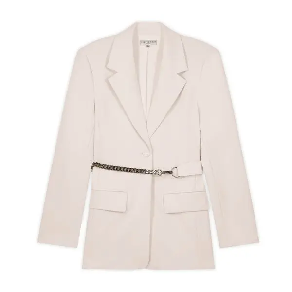 SECTION 101 Neutrals Lainey Blazer- Tan - Brown