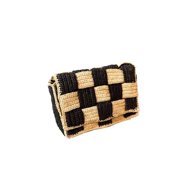 ZANATANY CONCEPTS Cracky Bag- & Gold - Black
