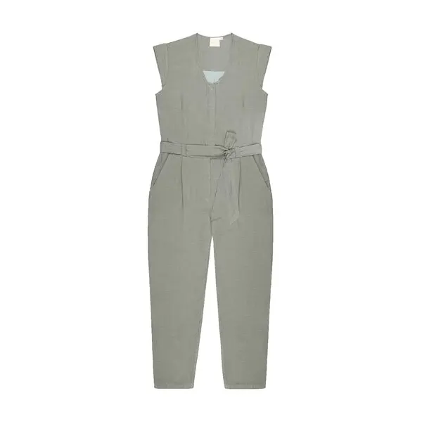 REISTOR Evening Chai Dark Jumpsuit - Green